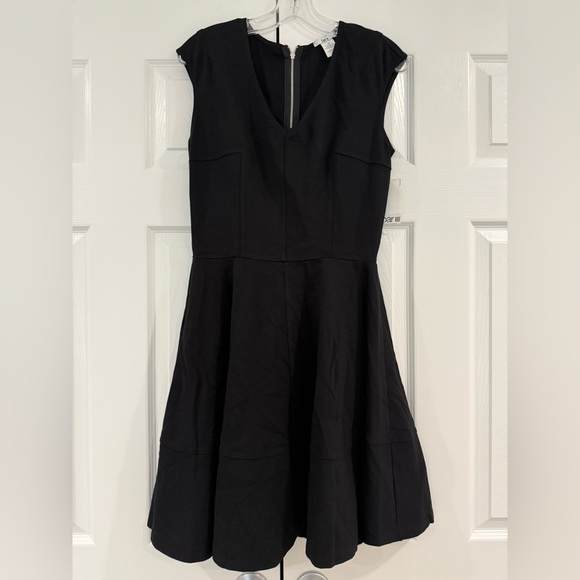 Bar III | Dresses | Bar Iii Black Mini Fit Flare Cocktail Dress With ...